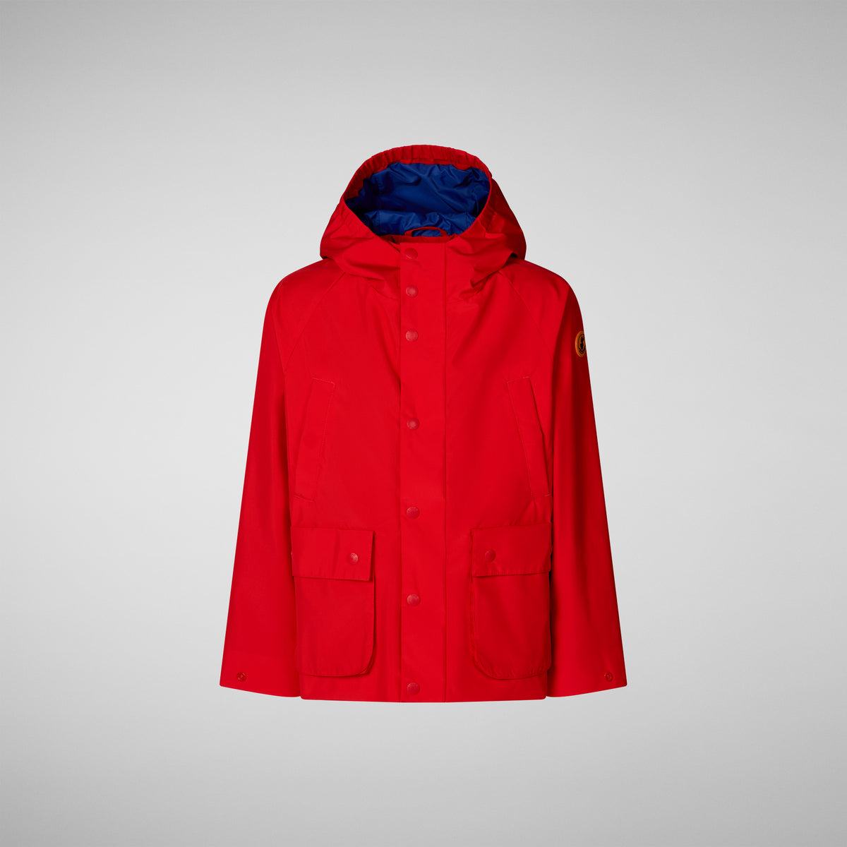 unisex kids hooded jacket hyatt in jack red