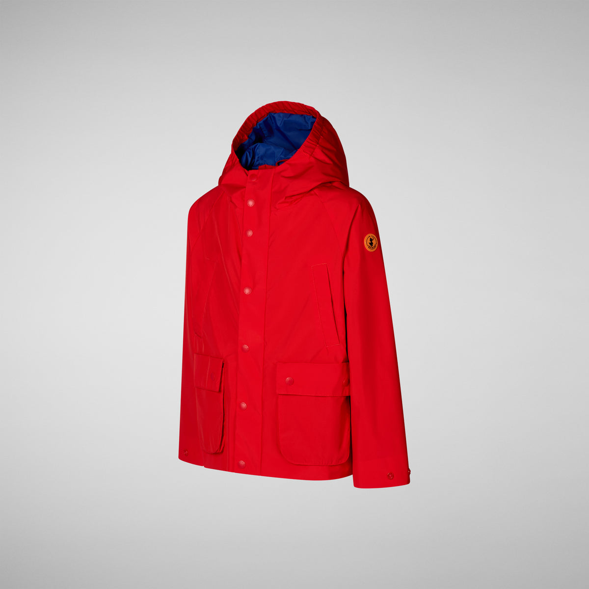 unisex kids hooded jacket hyatt in jack red